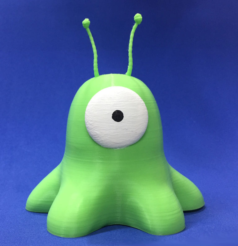 Brain Slug - 3D Printed and Painted - Urban Exile